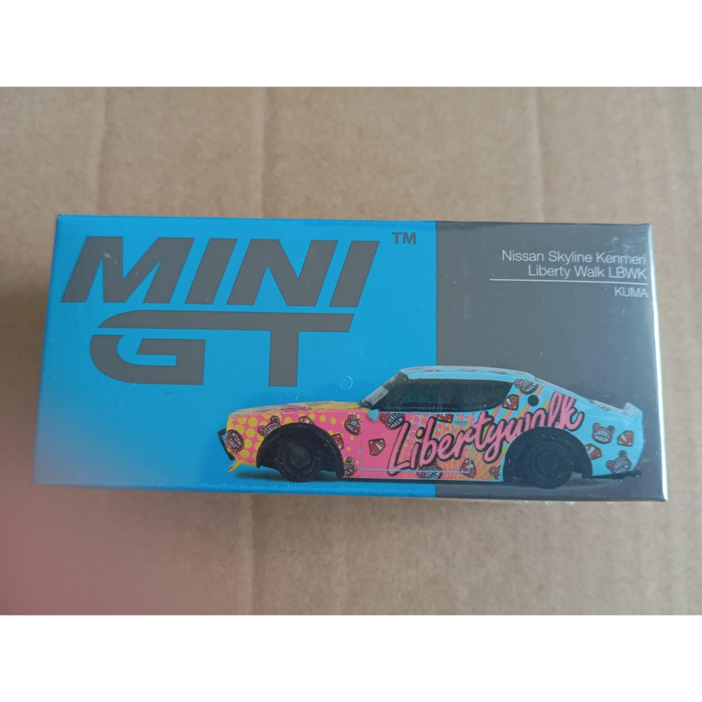 Mini Gt Nissan skyline Kenmeri Liberty walk LBWK Kuma #698 - READY ...