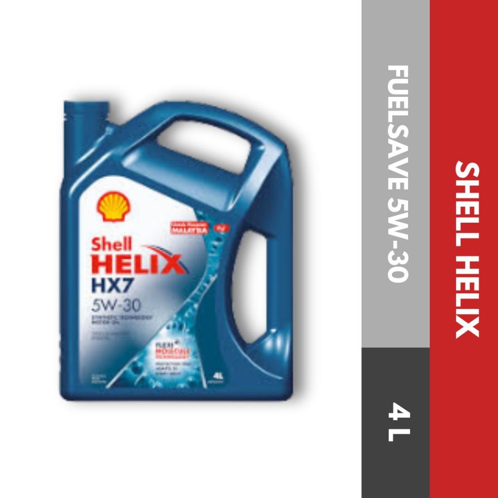 SHELL HELIX FUELSAVE 5W-30 4L (UNTUK PASARAN MALAYSIA) | Shopee Malaysia