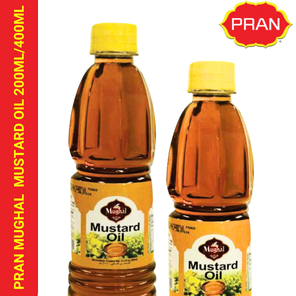 PRAN MUGHAL MUSTARD OIL 200 ML & 400 ML | Shopee Malaysia