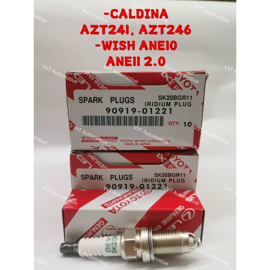 Sarawak TOYOTA CALDINA AZT241, AZT246 WISH ANE10, ANE 2.0 IRIDIUM SPARK ...