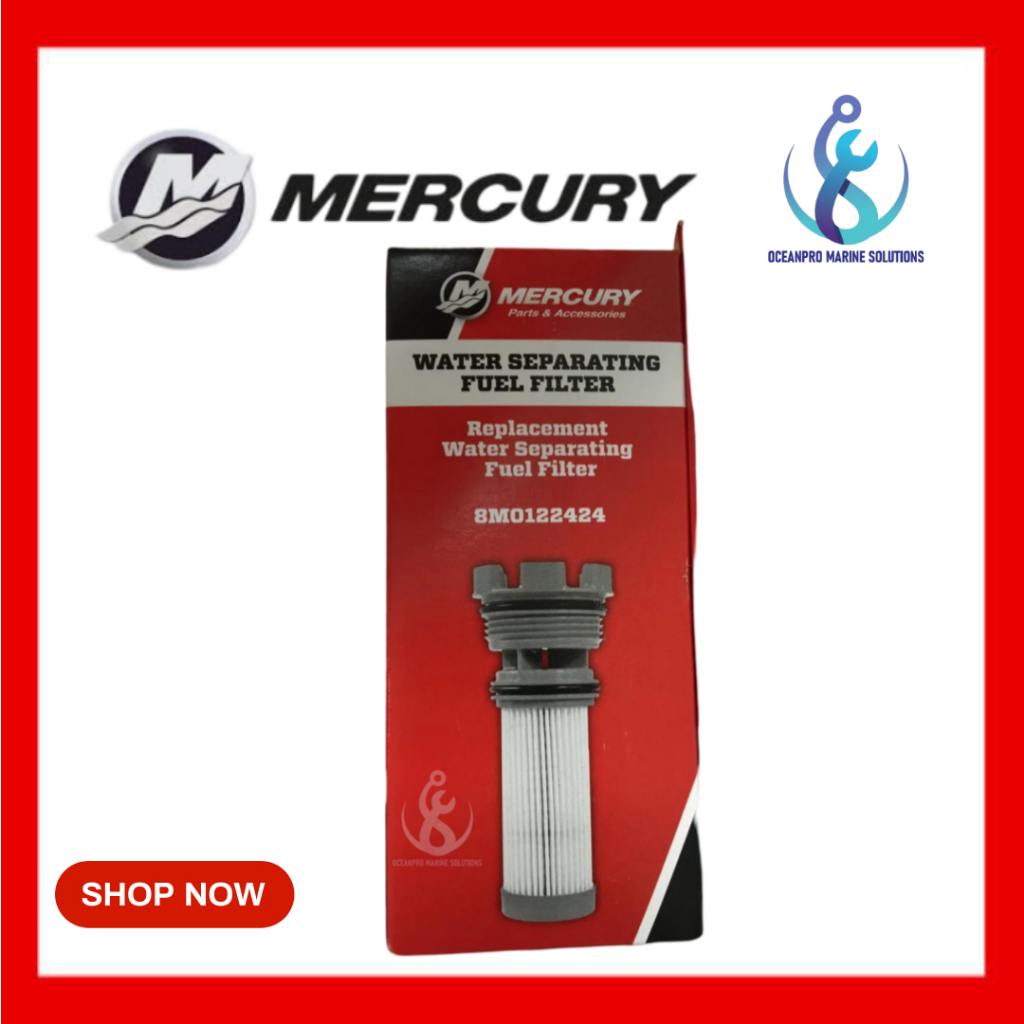 MERCURY VERADO ENGINE MOUNTED FUEL FILTER 8M0122424) | Shopee Malaysia