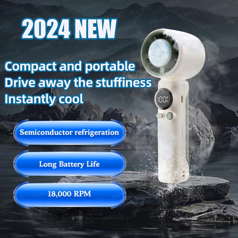 High Speed Refrigeration Handheld Fan Portable Bladeless Fan 199 Level ...