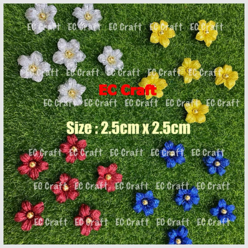100pcs DAUN TAMPUK BUNGA/DAUN EMAS/D SILVER/DAUN ROSE/DAUN SANGGUL/DAUN ...