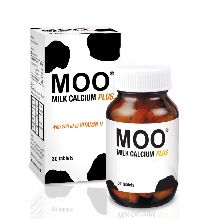 [Exp 01/26] MOO Milk Calcium - 30 tablets | Shopee Malaysia