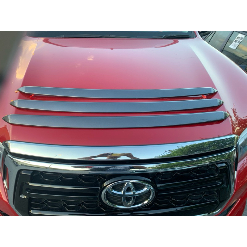 Original Toyota Hilux Revo Front Bonnet Garnish / Moulding | Shopee ...