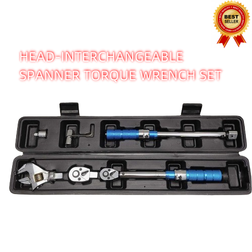 [7 IN 1] HEAD-INTERCHANGEABLE SPANNER TORQUE WRENCH SET/HAND TOOL/CAR ...