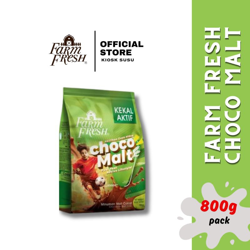 Farm Fresh Choco Malt Powder 800g x 1 pack | Shopee Malaysia
