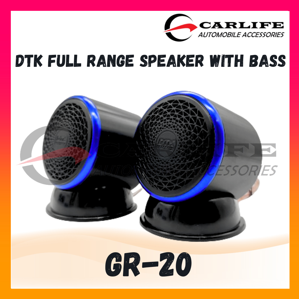 DTK GR20 Full range speaker with bass | Shopee Malaysia
