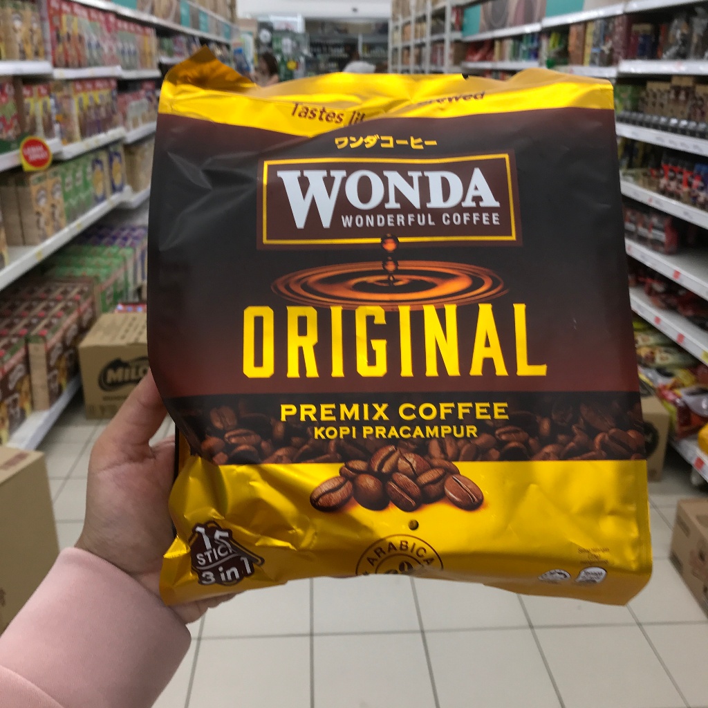 Wonda Original Premix Coffee 3in1 15sX23g I Wonda Kopi Tarik Kopi ...