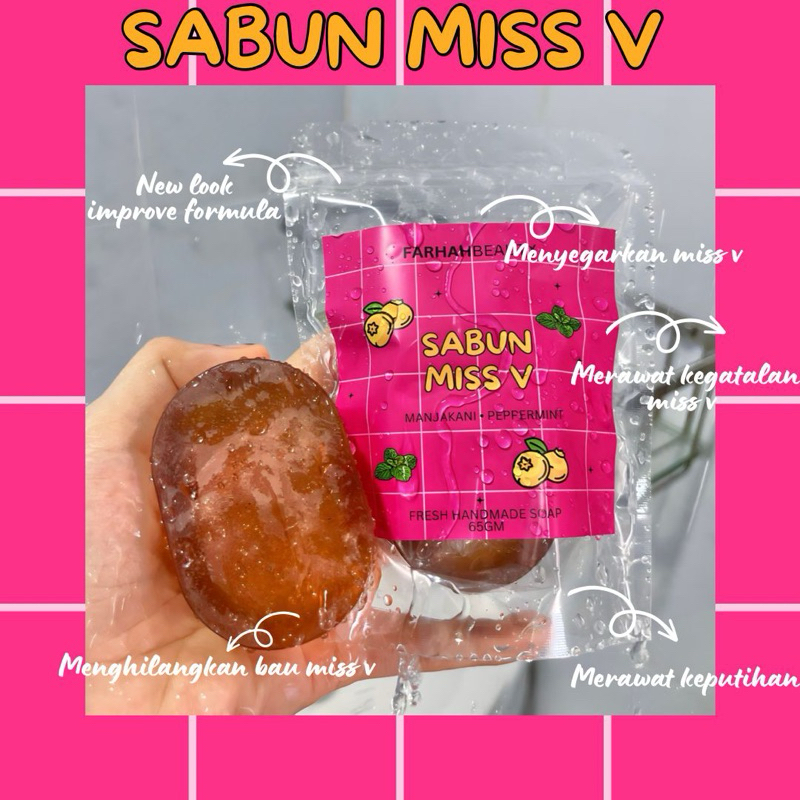 SABUN MISS V PERAPAT BERANGIN SEJUK RAWAT MASALAH MISS V | Shopee Malaysia