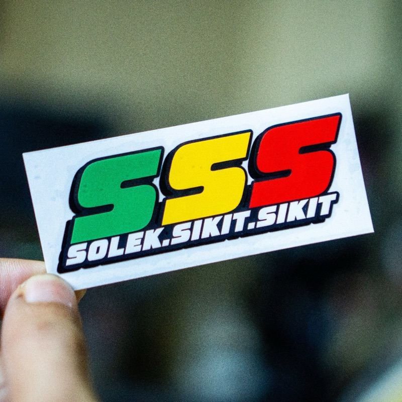 STICKER TRIPLE SSS | STICKER MOTOR | STICKER KERETA | Shopee Malaysia