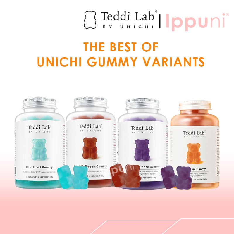 Unichi Teddi Lab Hair Boost / Rose Iron / Immune Defence / Rose ...