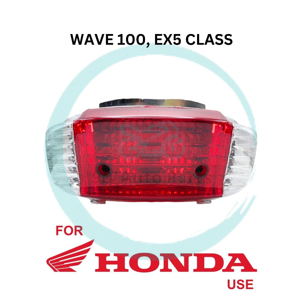 MOTOR HONDA WAVE 100 EX5 CLASS 1 TAIL LAMP ASSY BRAKE LIGHT ASSY STOP ...
