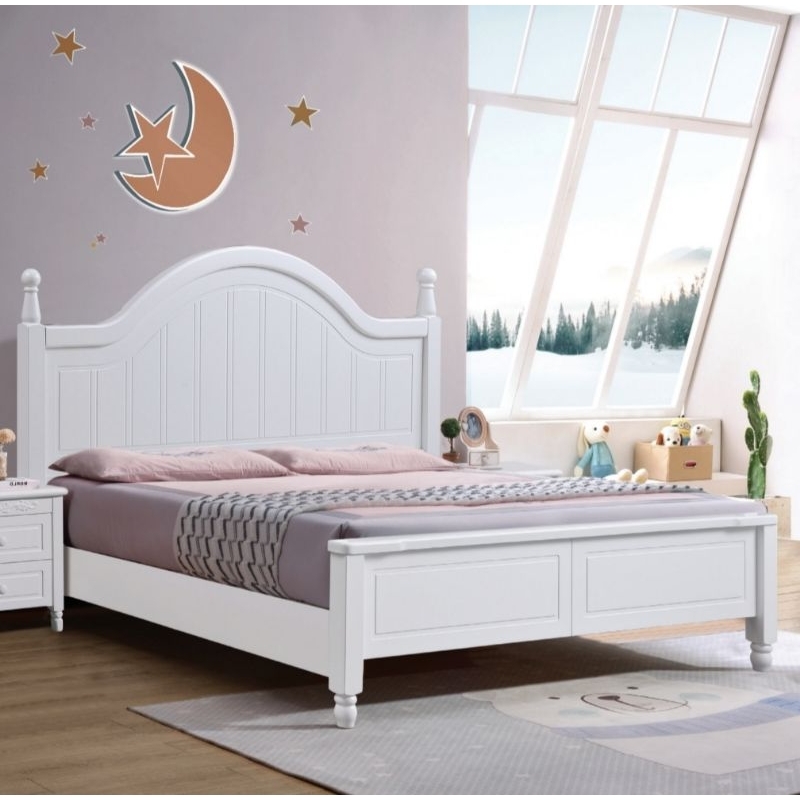 ZEN KING SIZE WOODEN BED FRAME | Shopee Malaysia
