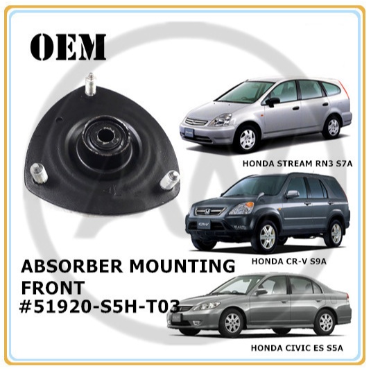 Honda CRV CR-V S9A 2002-06 Civic 1.7 ES S5A 2000-05 Stream RN3 S7A 2000 ...