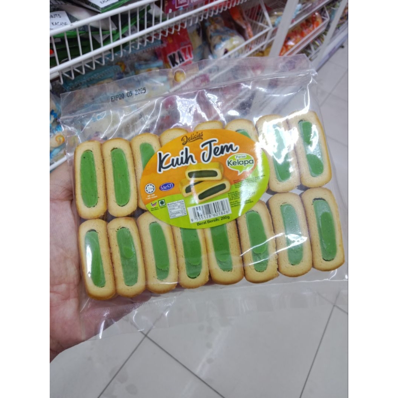 KUIH JEM DELICIES PERISA KELAPA 200GM READY STOCK | Shopee Malaysia