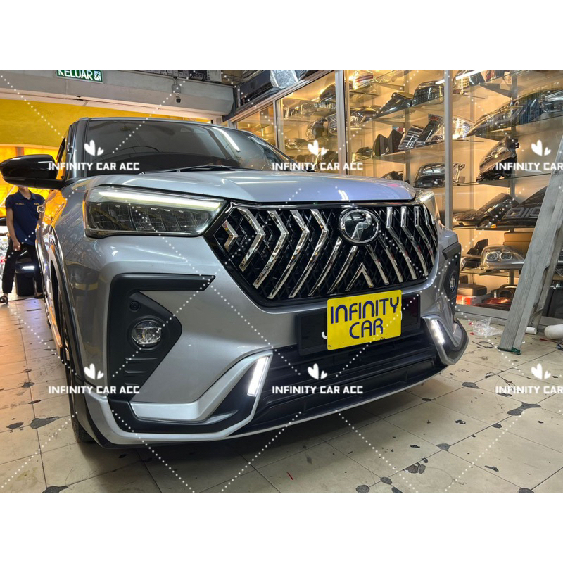 Perodua Ativa Front Grill Grille ( Lexus Design ) Full Black / Chrome ...