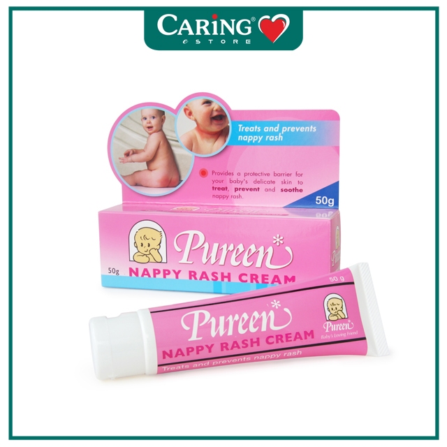 PUREEN NAPPY RASH CREAM 50G | Shopee Malaysia