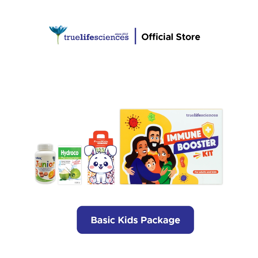 Truelifesciences Immunity Booster Basic Kids Package | Kids Immune ...