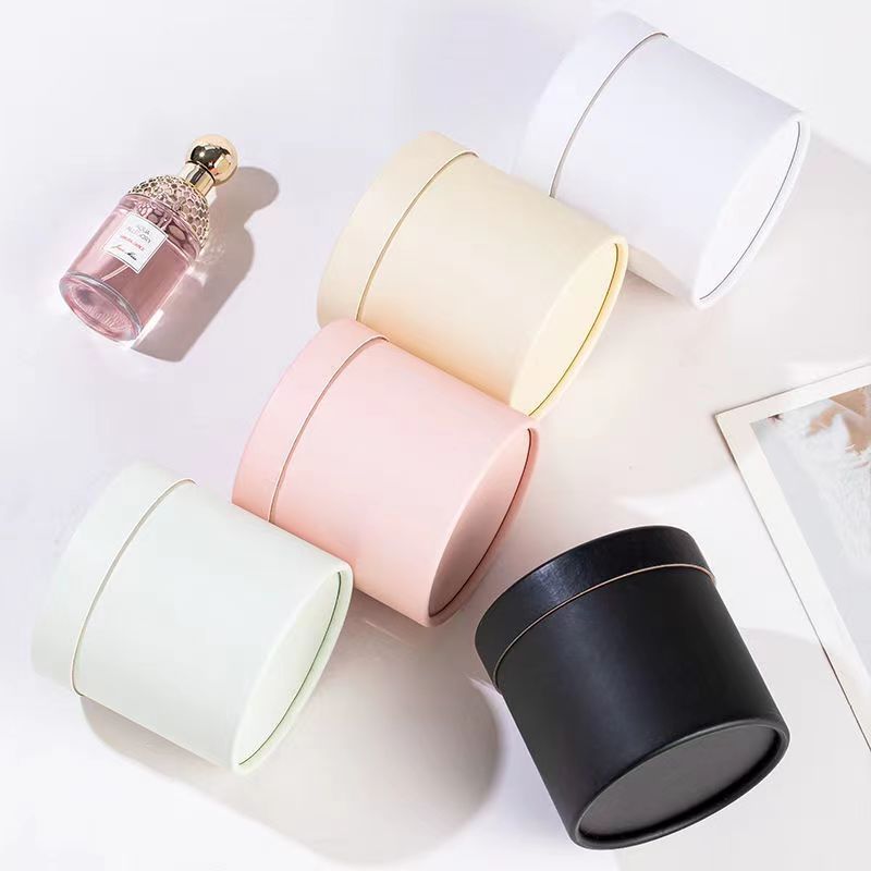 Round flower hug bucket DIY small flower bucket floral packaging box ...