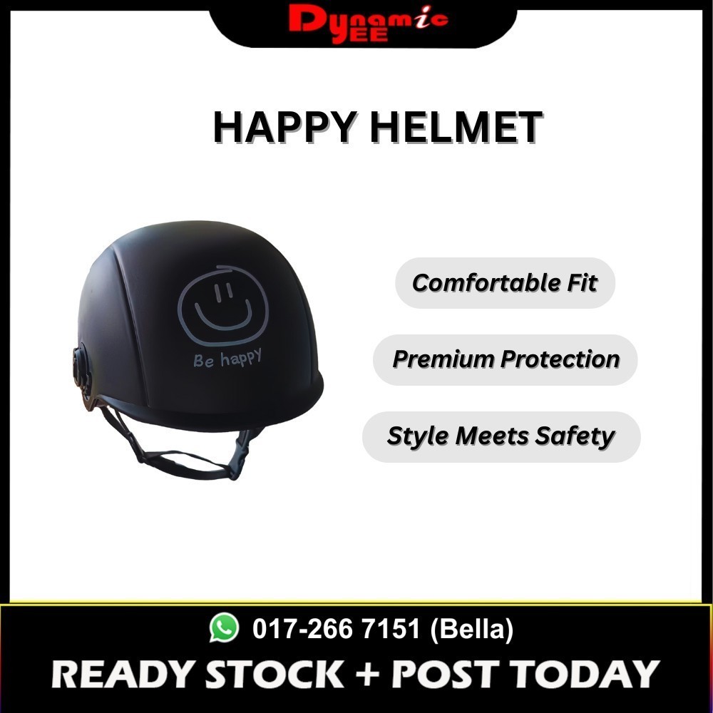 HAPPY HELMET BIKE302 | Shopee Malaysia