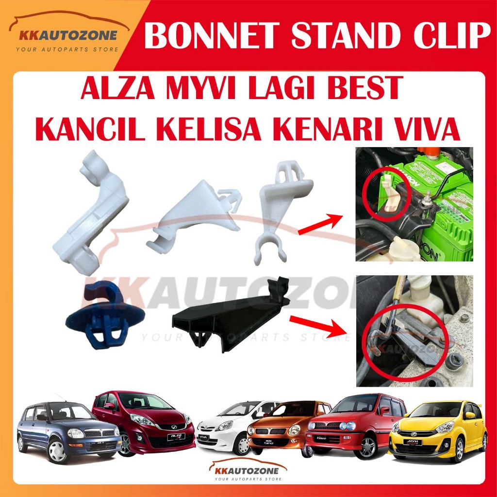 Perodua Alza / Myvi Lagi Best Kancil Kelisa Kenari Viva Front Bonnet ...