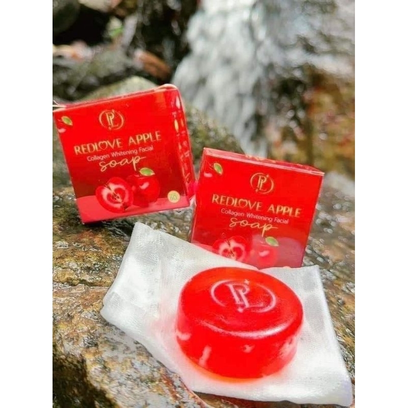 PL Red Love Apples Soap Fical Collagen Soap / Sunscreen | Shopee Malaysia