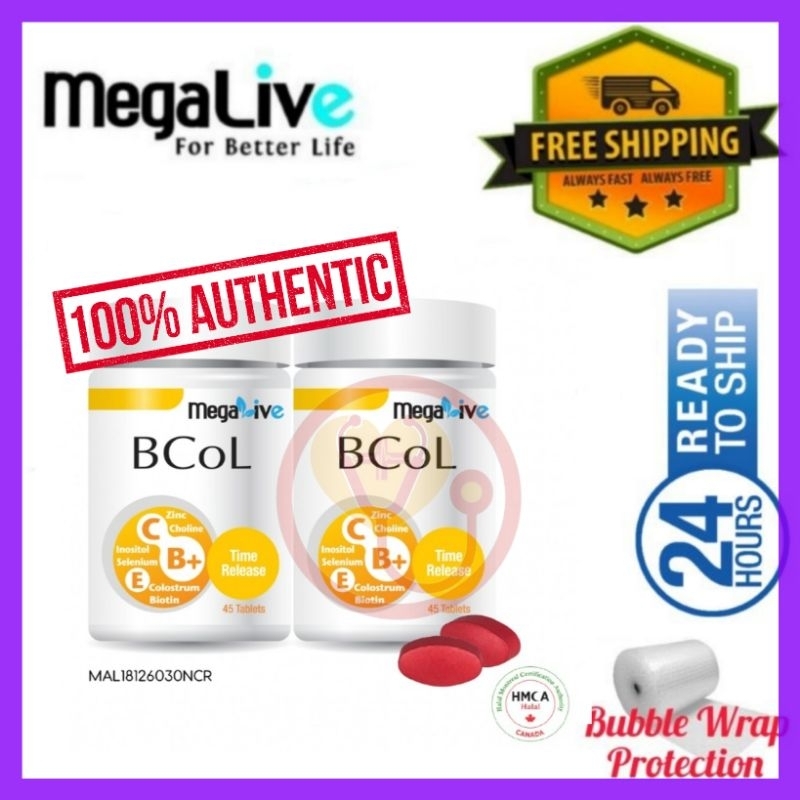 MEGALIVE BCOL (45'sx2) | Shopee Malaysia