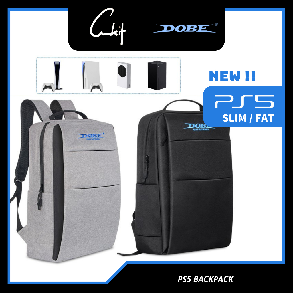 08.08 SALE 】DOBE PS5 PS4 XBOX Storage Backpack Storage Bag Travel ...
