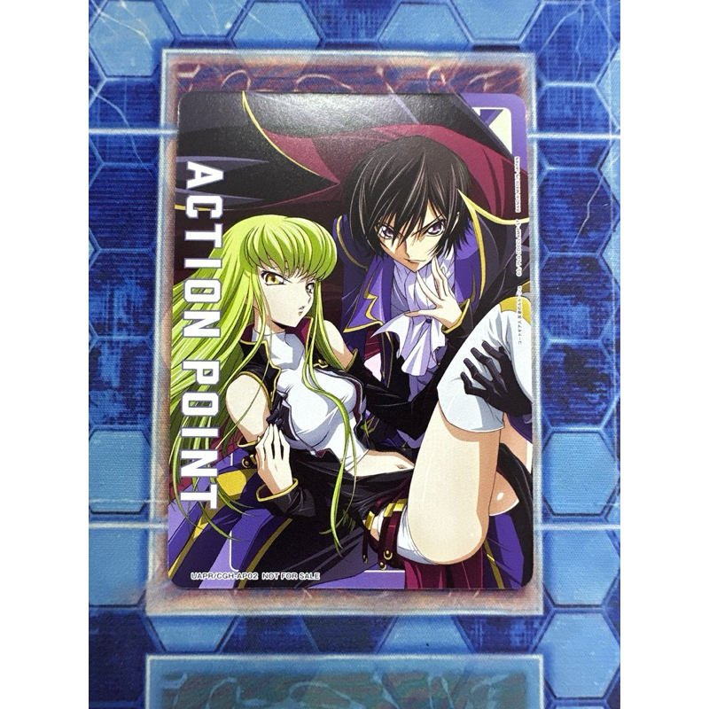 UNION ARENA UAPR/CGH-AP02 Action Point Code Geass | Shopee Malaysia