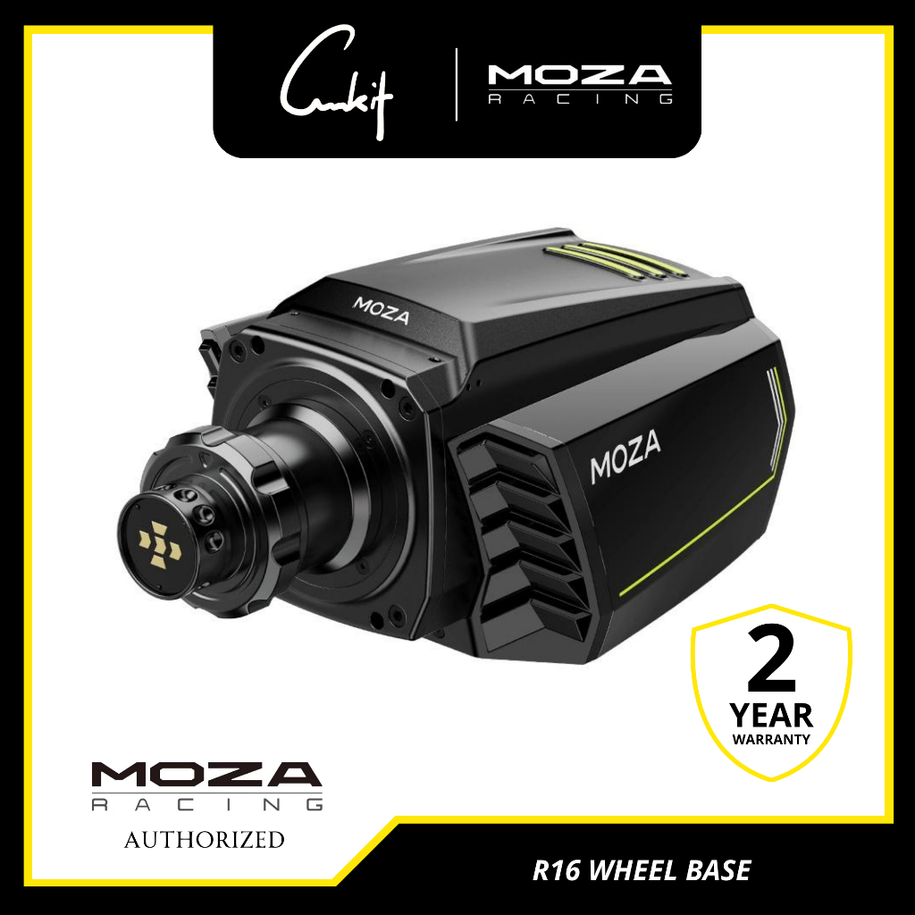 25.07 SALE 】MOZA Racing R16 Wheel Base PC High end 16NM Direct Drive ...
