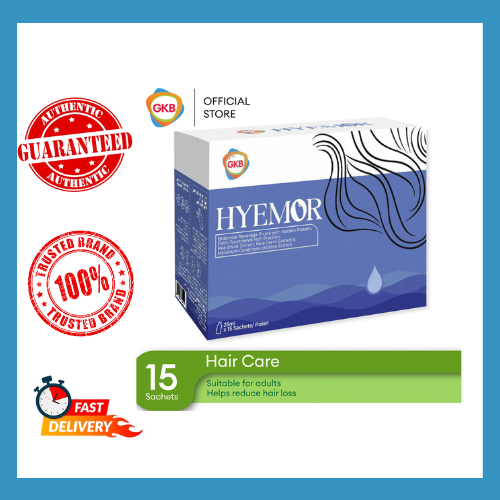 GKB HYEMOR BOTANICAL BEVERAGE FOR HAIR GROWTH (25ML X 15 SACHETS/BOX ...