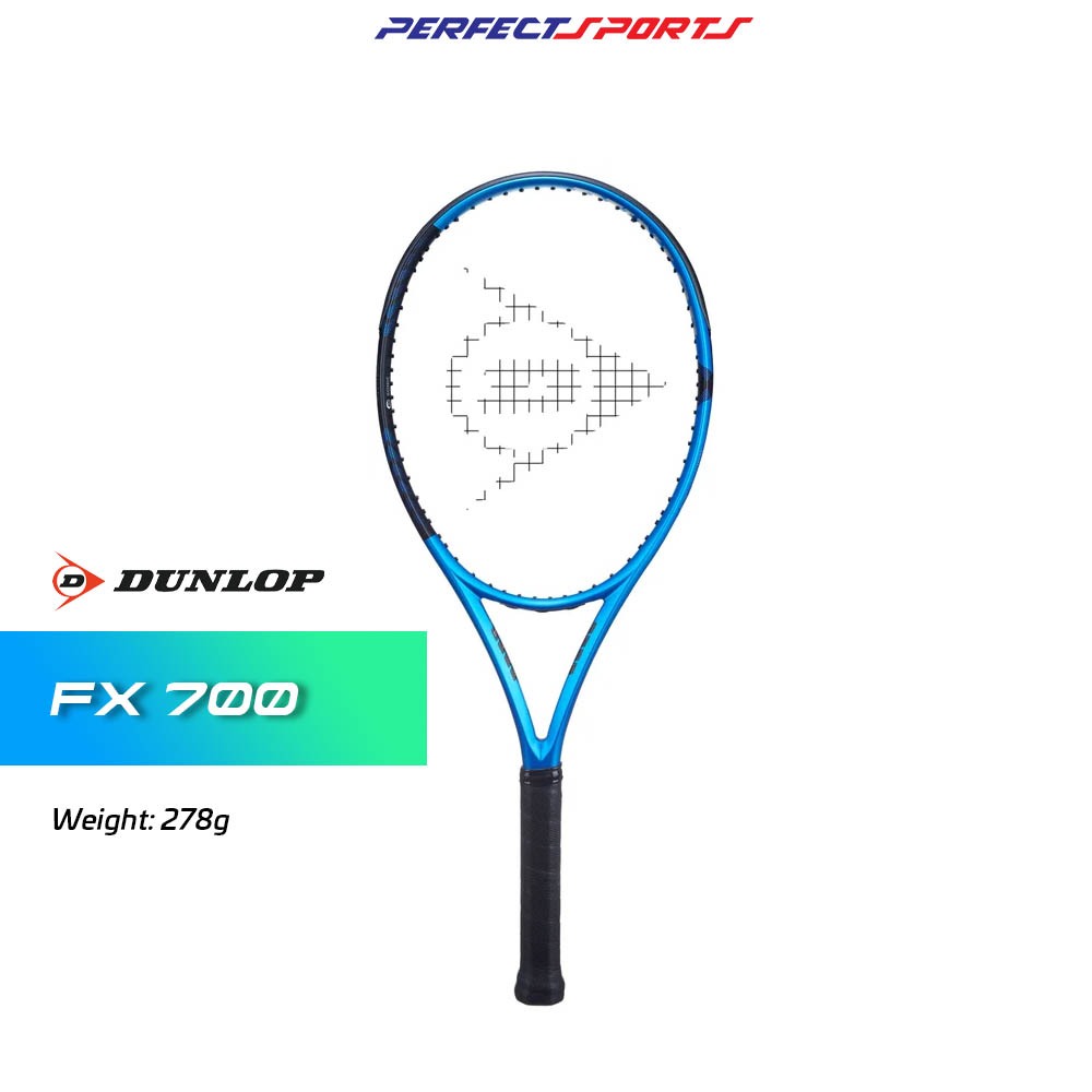 [Free String + Grip +Cover] Dunlop FX 700 TENNIS RACKET G2 (278G) | Shopee Malaysia
