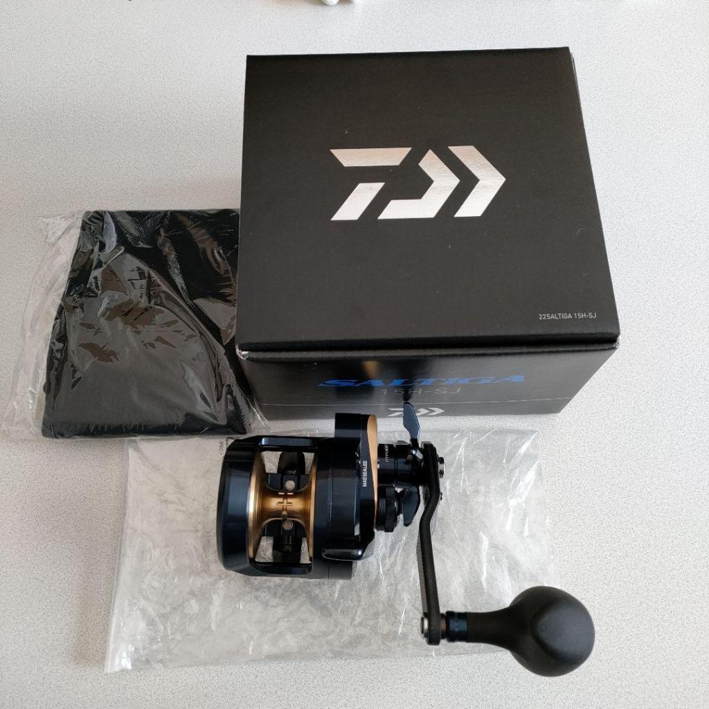 DAIWA 22 Saltiga [15L-SJ/15H-SJ/15HL-SJ/15-SJ/15L/15HL/15/15SL/15H/15S] Baitcasting Reel ...