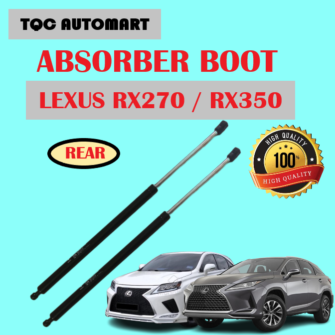 LEXUS RX270/RX350 FRONT REAR DAMPER REAR BOOT ABSORBER RIGHT LEFT GAS ...