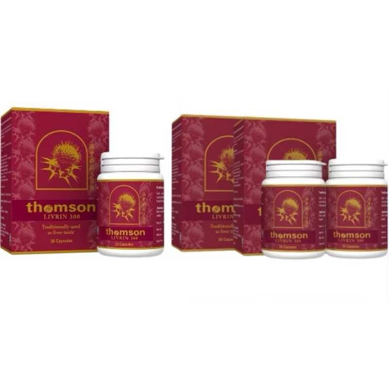 new Thomson Livrin 300mg (30s /30s+30s)(exp 6/2026) | Shopee Malaysia