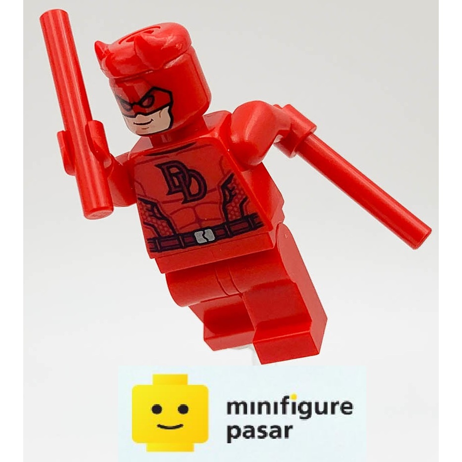 sh0724 Lego Marvel Super Heroes Spider-Man 76178 - Daredevil Minifigure ...