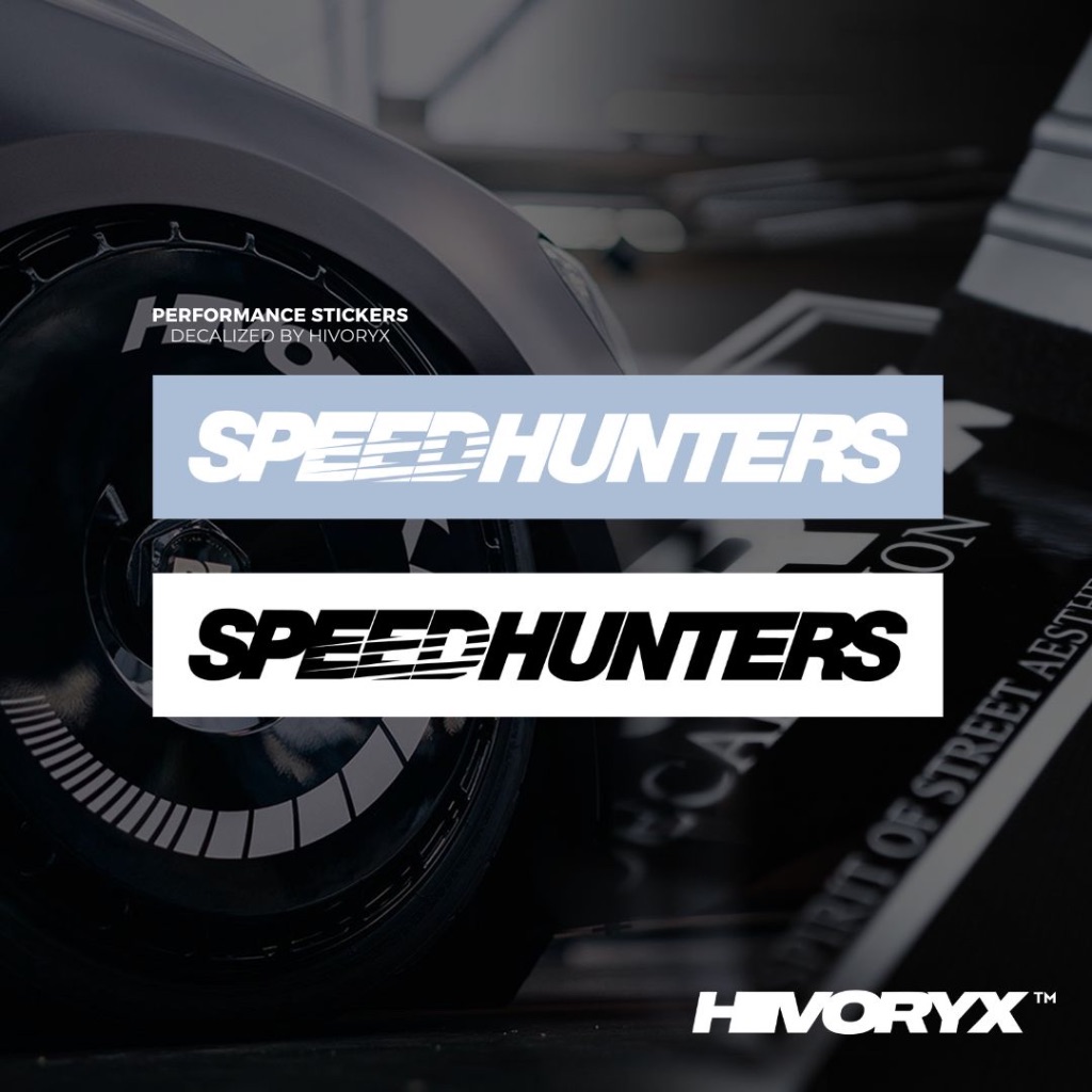 「SPEEDHUNTERS」PERFORMANCE MODIFICATION SERIES CAR DECAL AUTOMOTIVE DIE ...