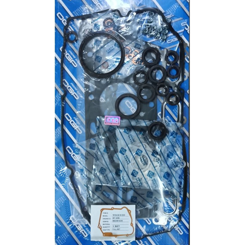 FULL OVERHAUL SET MITSUBISHI L200 TRITON KB4T PAJERO SPORT 2.5D 4D56T ...