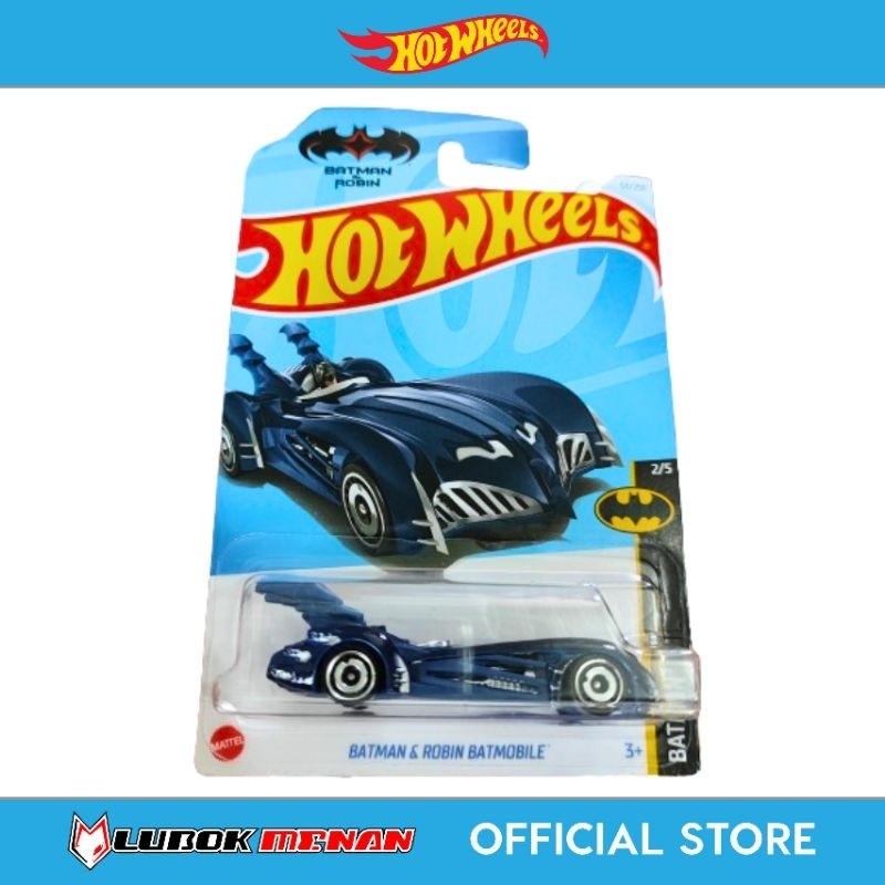 Hot Wheels Batman & Robin Batmobile (Dark Blue) | Shopee Malaysia