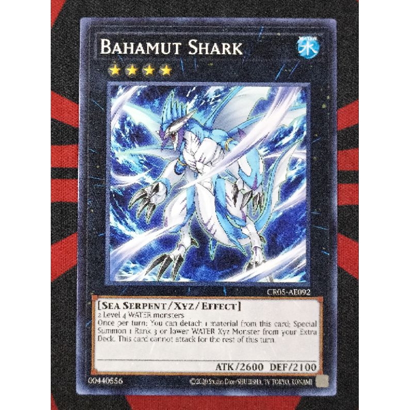 YUGIOH KONAMI CR05-AE092 AC04-JP041 DP26-JP011 Bahamut Shark (C) | Shopee Malaysia