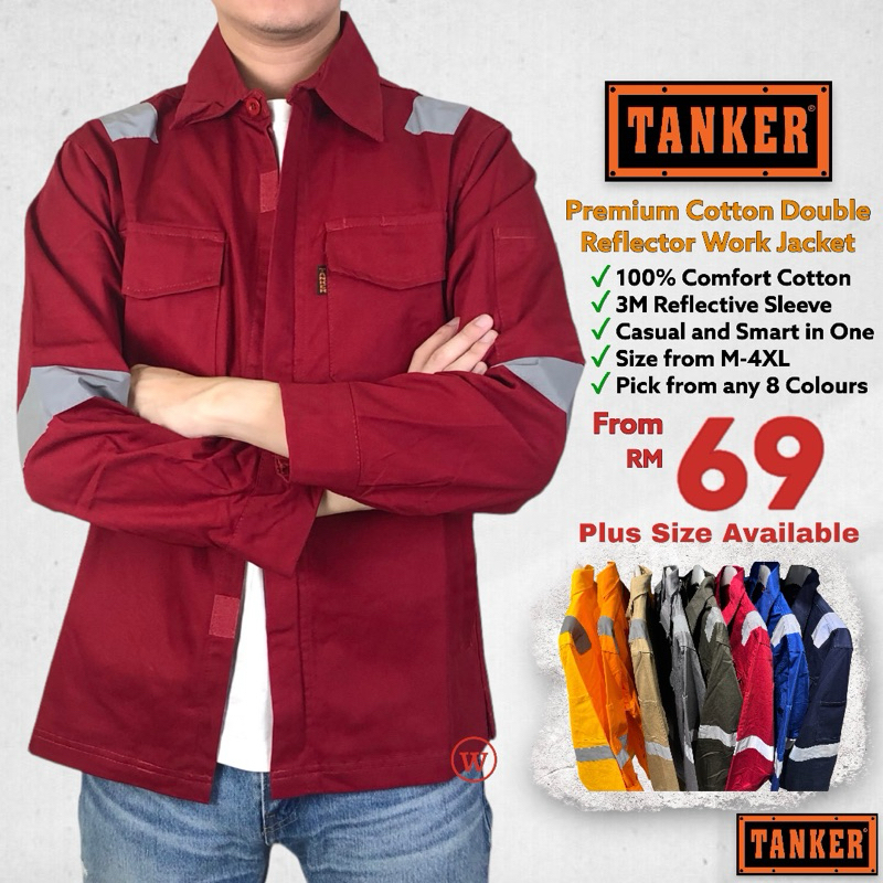 🔥New Arrival🔥 Tanker Men’s Exclusive Premium Reflective PPE Work Safety ...