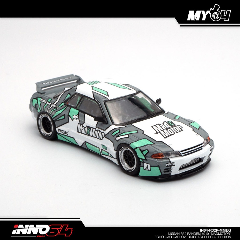 IN64-R32P-MMEG : Nissan R32 Pandem "MADMOTOR" ECHO GAO (China Special ...