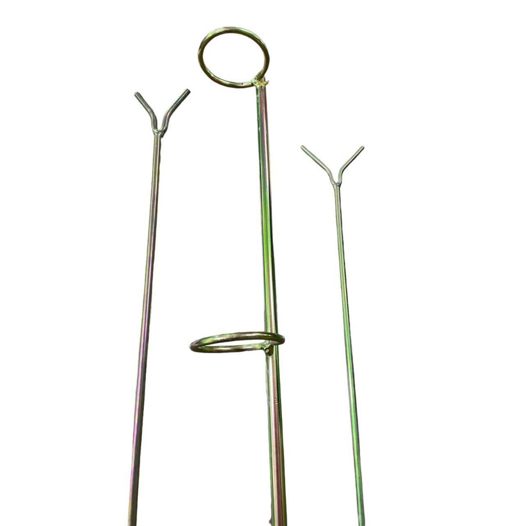 Extra Thick Tebal Heavy Duty Rod Stand Holder Kolam Pancing Rod Stand 2 ...