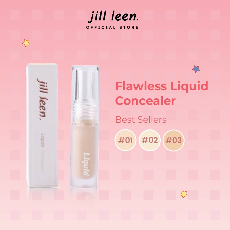 Jill Leen Flawless Liquid Concealer Jillleen 无瑕滋润遮瑕液 | Shopee Malaysia