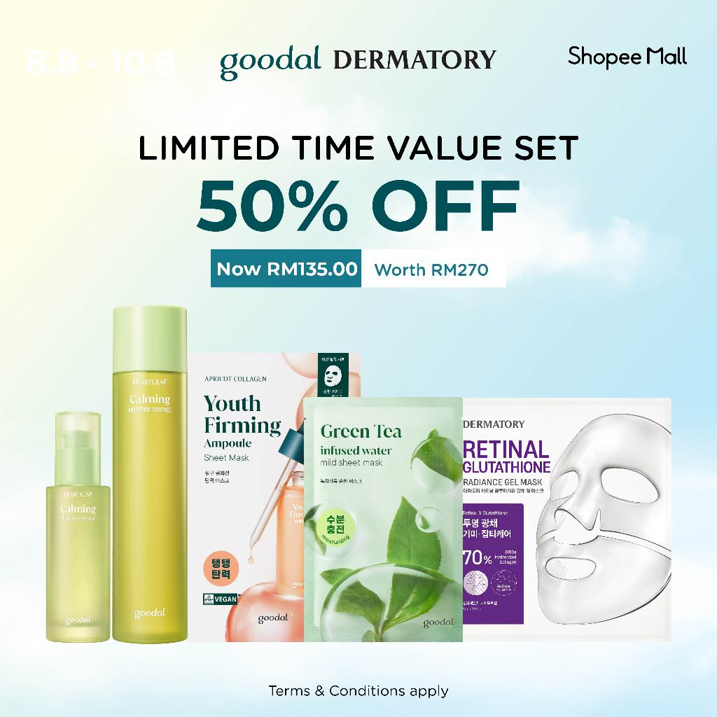 Goodal Dermatory Official Limited Time Value Set | Shopee Malaysia