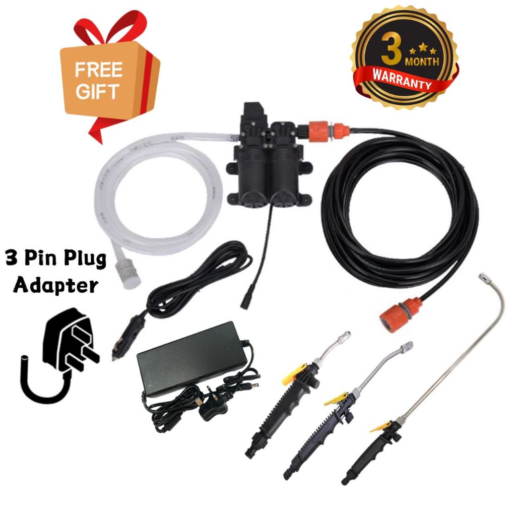 Mini Water Jet High Pressure Cleaning Car Wash/Aircond Cleaning 12/240V ...