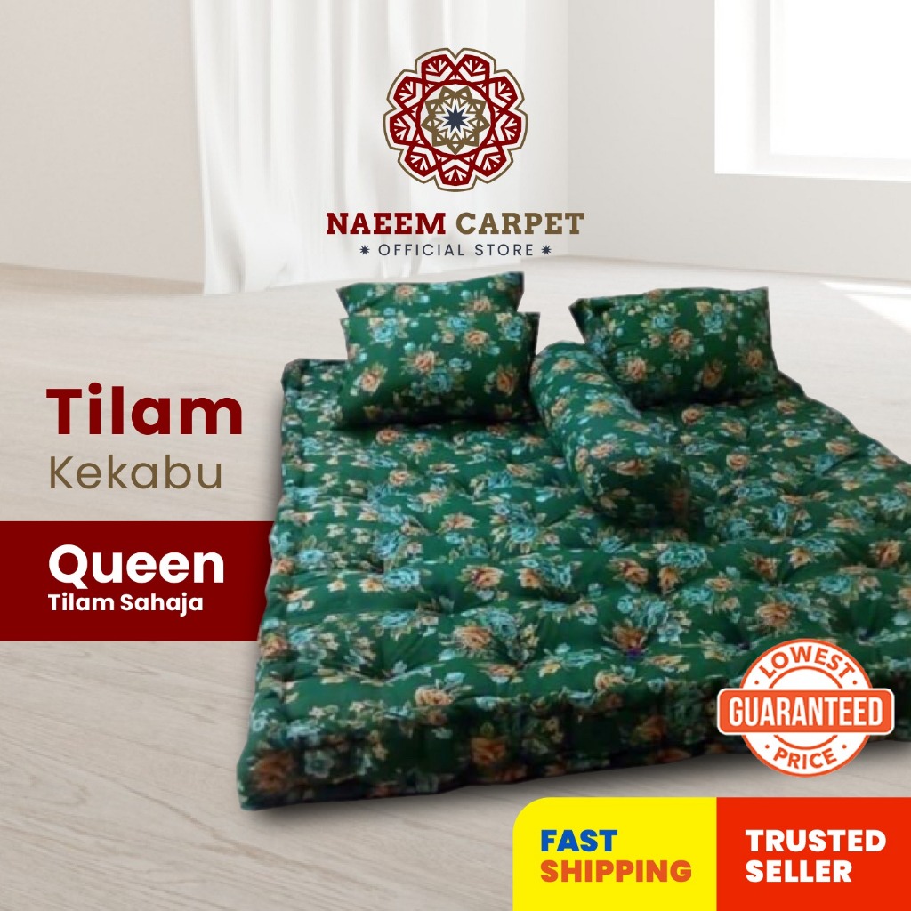 [READY STOCK] TILAM KEKABU EXTRA TEBAL 7 INCI KAIN COTTON SEJUK SAIZ ...