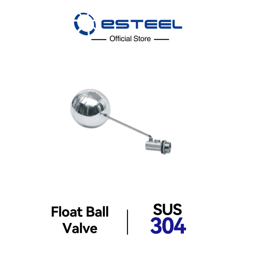 eSteel Stainless Steel 304 Float Valve with Ball Water Tank Water Bola ...