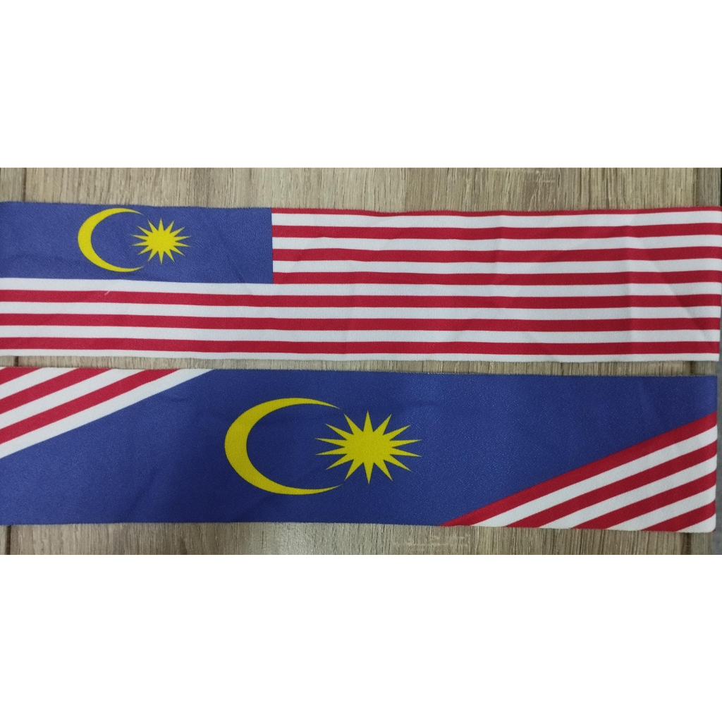 HEADBAND MERDEKA JALUR GEMILANG,PENGIKAT KEPALA MERDEKA UNISEX | Shopee ...